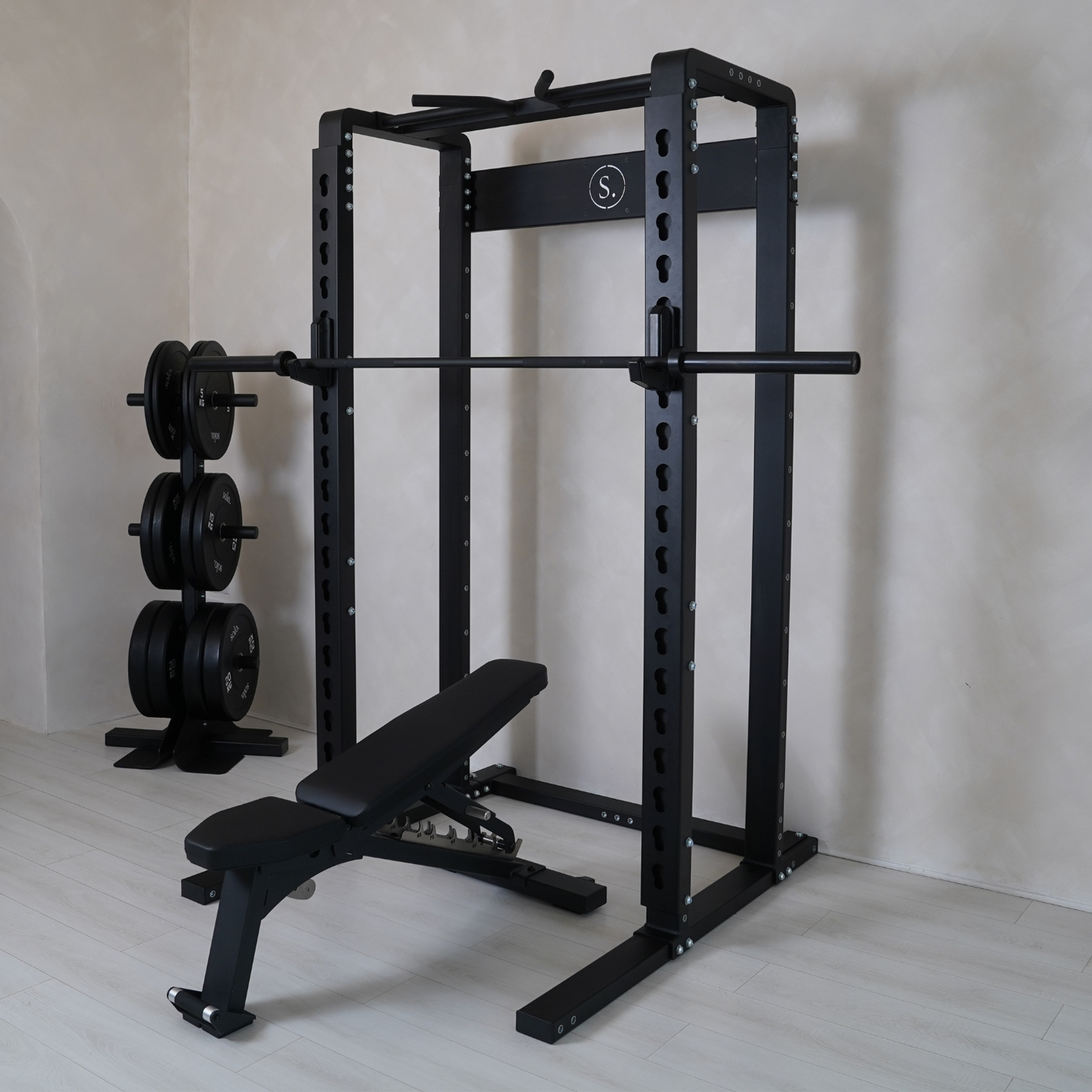 Solo Half Squat Rack | Luxury Home Half Power Rack
