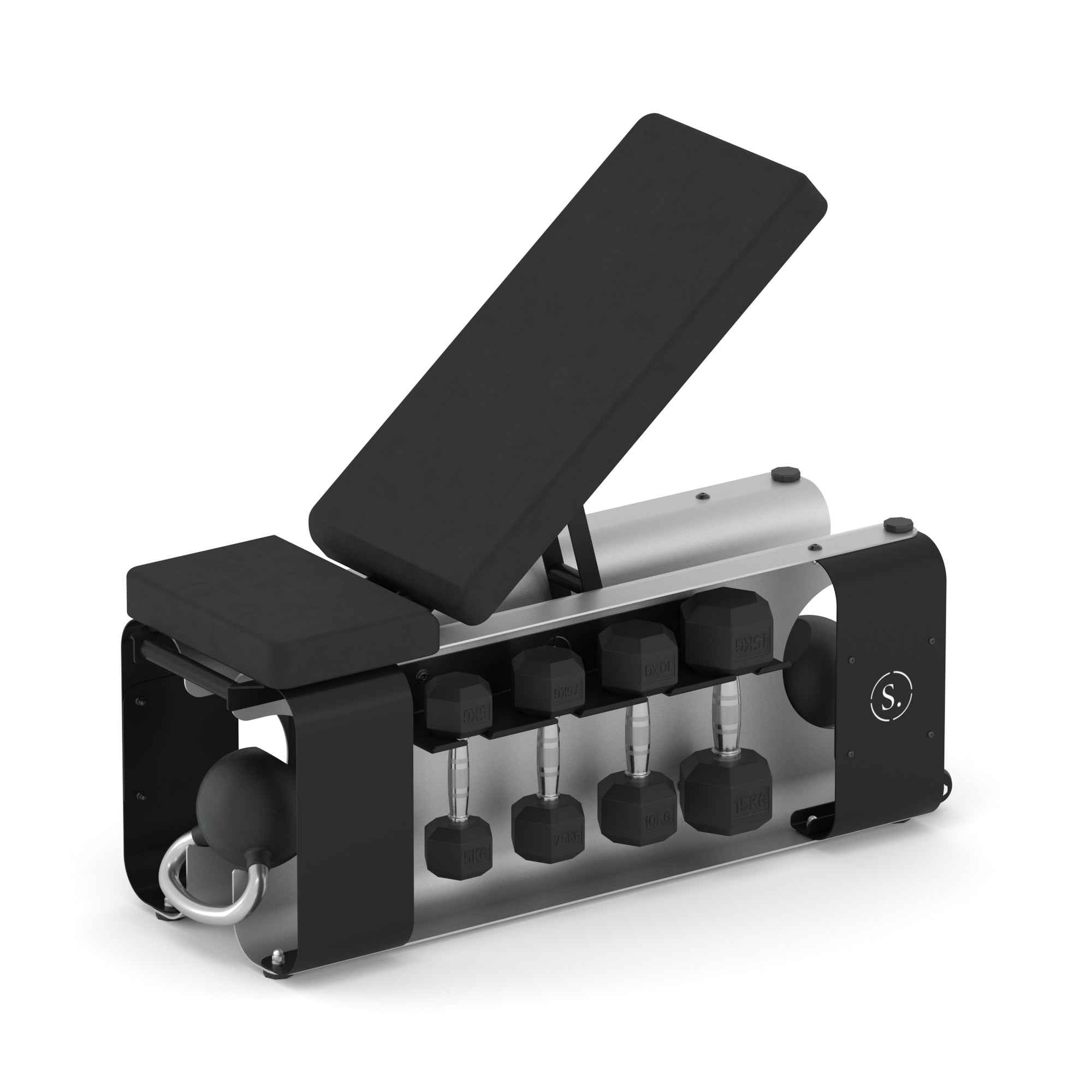 Solo Signature Adjustable Storage Bench | Luxury Home HIIT Bench