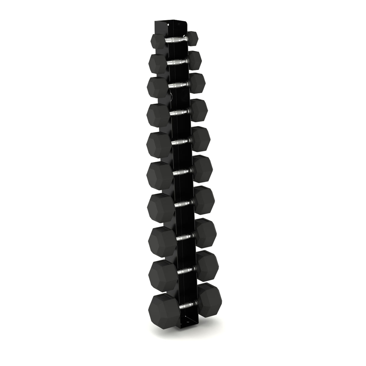 Wall Mounted Dumbbell Storage Rack | Vertical Dumbbell Wall Mount