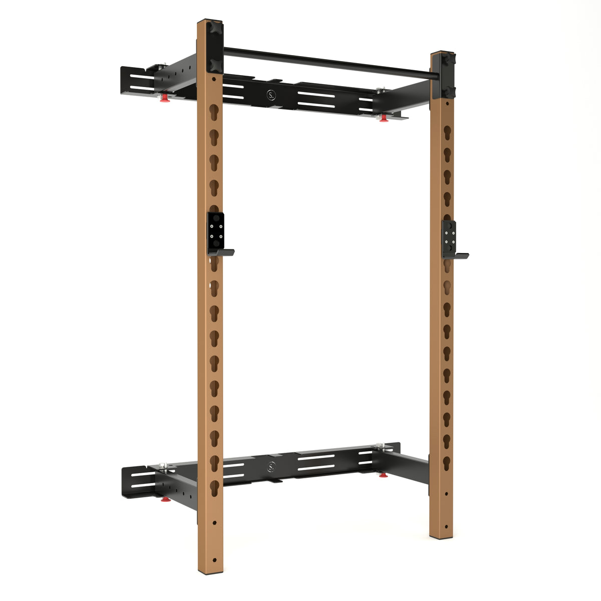 Solo Wall Mounted Folding Squat Rack | UK Made Folding Power Rack ...