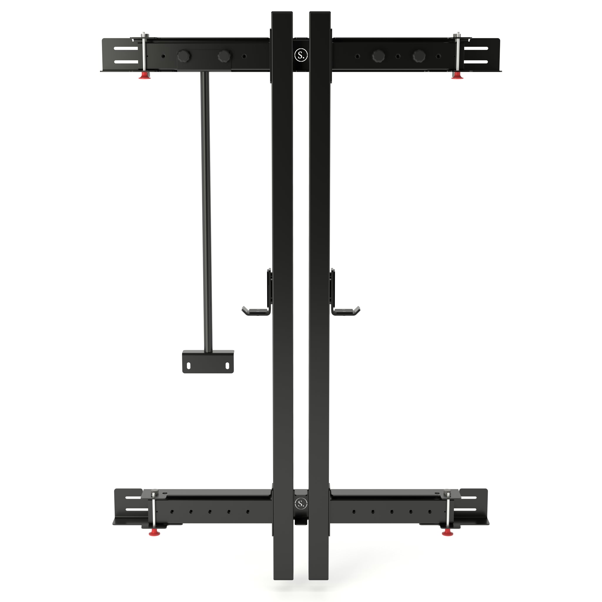 Solo Wall Mounted Folding Squat Rack | UK Made Folding Power Rack ...