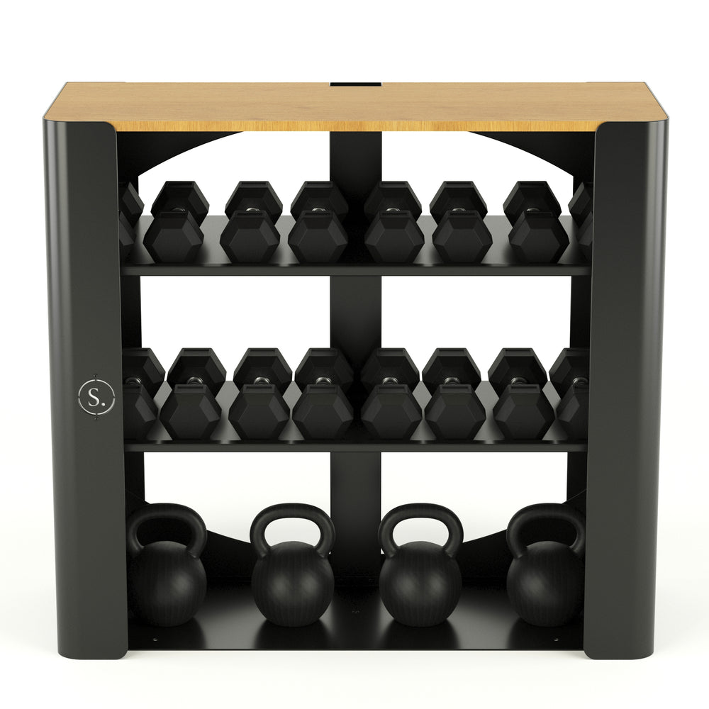 Solo Vault Home Weights Storage Rack | Home Gym Storage Unit