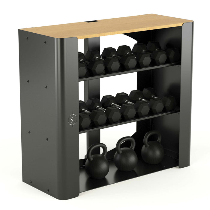 Solo Vault Home Weights Storage Rack | Home Gym Storage Unit