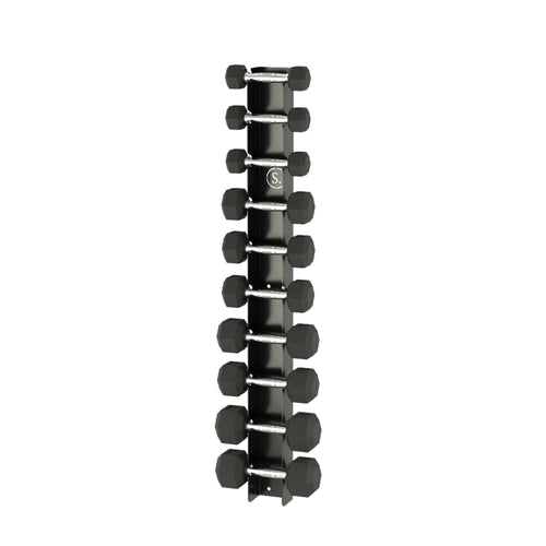 Wall Mounted Dumbbell Storage Rack | Vertical Dumbbell Wall Mount